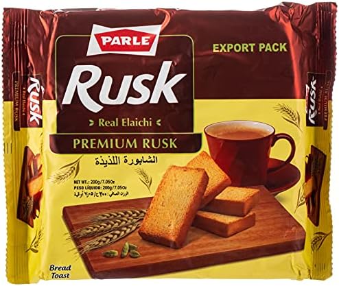 Parle RUSk - Real Elaichi Biscuits - 200 G [Promo Pack Of 3] price in ...