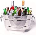 Amazon.com: BREKX Stainless Steel Beverage Tub, Double-Walled Insulated ...