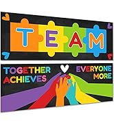 Amazon.com: 8 Pack Motivational Classroom Decorations, Reading Banner ...