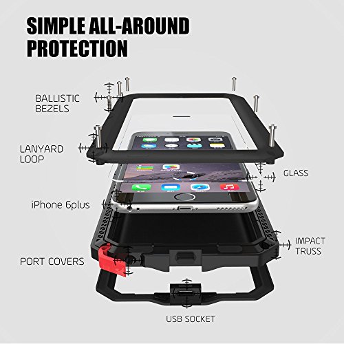 iPhone 6 6S Plus Waterproof Case, CarterLily Underwater Full - Want It All