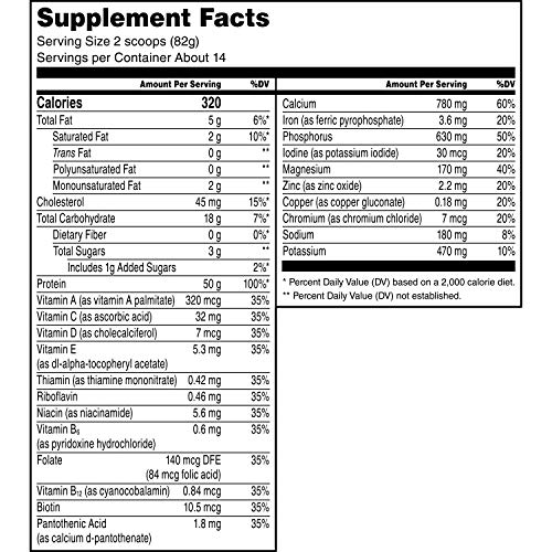 Muscle Milk Pro Series Protein Powder Supplement, Intense Vanilla, 2.54 ...