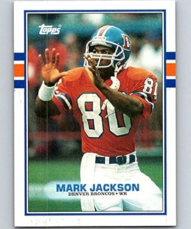 Amazon.com: 1989 Topps #242 Mark Jackson Broncos NFL Football ...