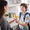 CRUNCHCUP The Standard Yellow - Portable Plastic Cereal Cups for ...