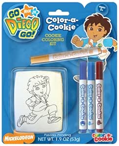 Color-a-Cookie Diego Cookie Kit, 1.9-Ounce Packages (Pack of 7): Amazon ...