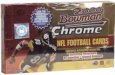 Amazon.com: Bowman 2000 NFL Chrome 24 Pack Trading cards: Sports & Outdoors