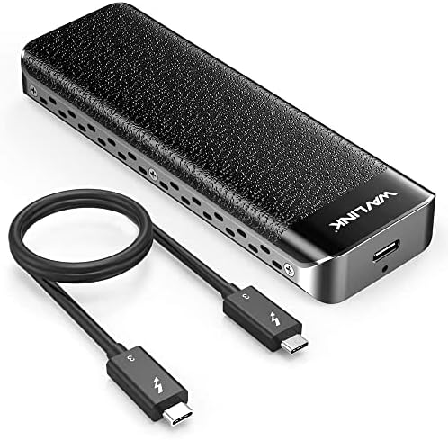 WAVLINK Thunderbolt 3 SSD Enclosure, Portable External Thunderbolt 3 ...