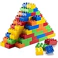 Amazon.com: PREXTEX Building Blocks for Toddlers 1-3+ (100 Mega Blocks ...
