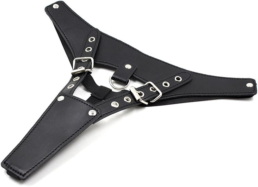 Hanyi Damen Leder G-String Tanga Unterwäsche Keuschheitsgürtel ...