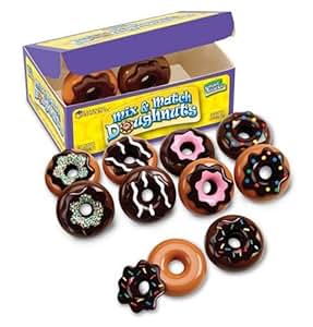 Amazon.com: Learning Resources Smart Snacks: Mix And Match Doughnuts ...