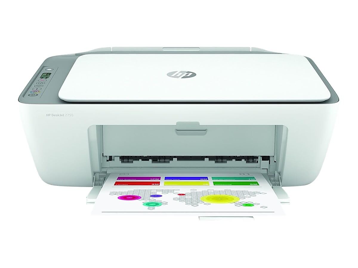 HP DeskJet 2755 Wireless All-in-One Printer, Mobile Print, Scan & Copy ...
