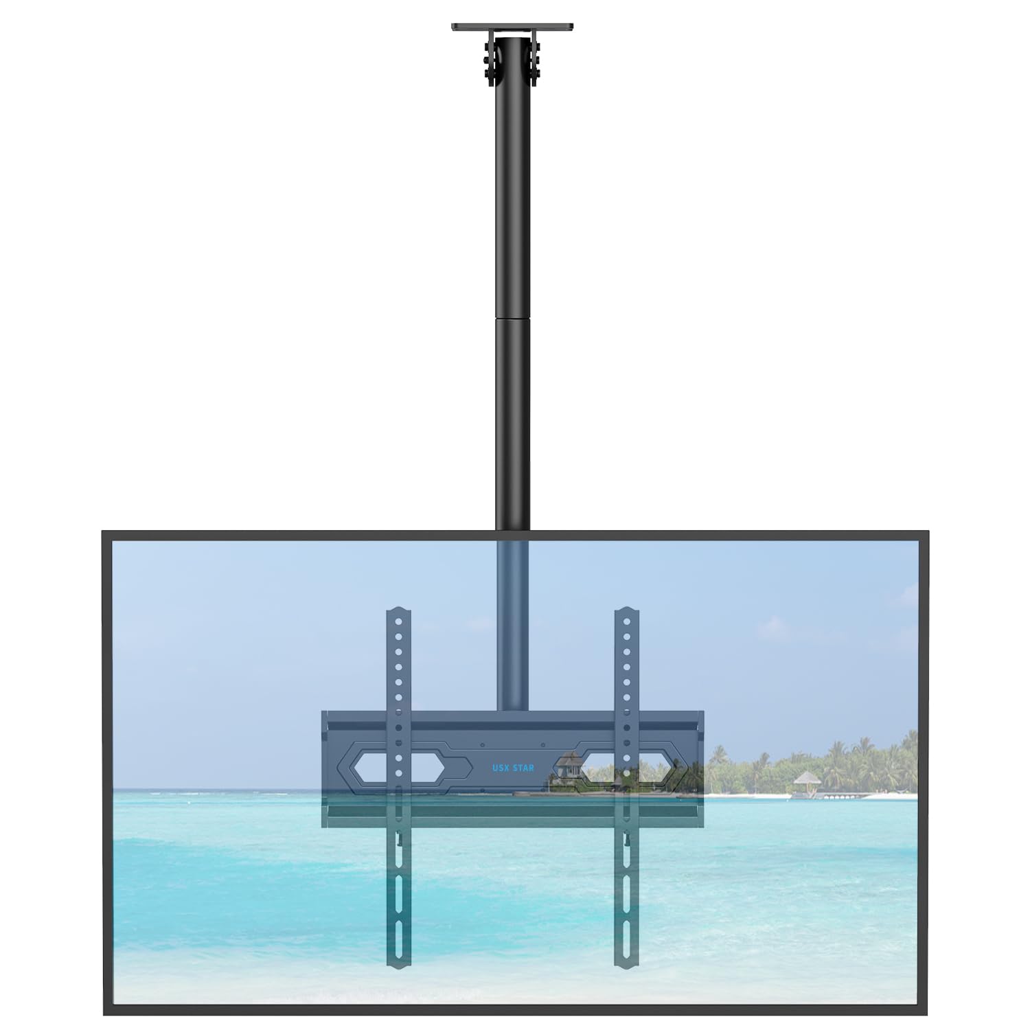 USX STAR Ceiling TV Mount for 26-65 inch Flat Screen Displays, Hanging ...