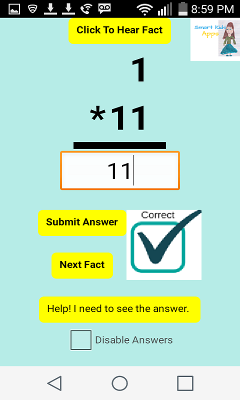 Amazon.com: Smart Kids Learn Their Math Facts : Apps & Games