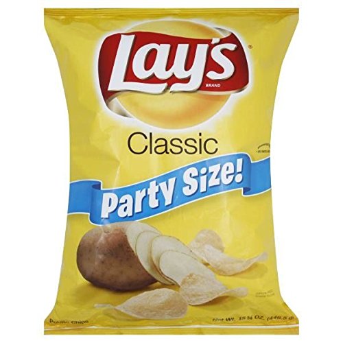 Amazon Com Lay S Classic Potato Chips Party Size Ounce My XXX Hot Girl