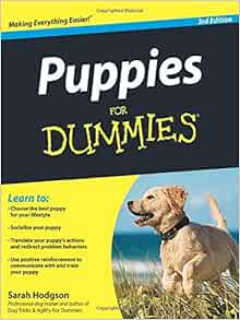 Puppies For Dummies: Hodgson, Sarah: 8601400031292: Amazon.com: Books