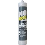 No Nonsense Sanitary Silicone Sealant Manhattan Grey 310ml: Amazon.co.uk: DIY & Tools