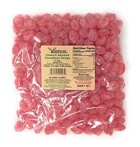 Amazon.com : Claeys Sanded Candy Drops, Cinnamon, 2 Pound : Hard Candy ...