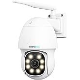 Amazon.com : SV3C 4K Security IP Camera Outdoor, 8MP PTZ Pan Tilt Dual ...