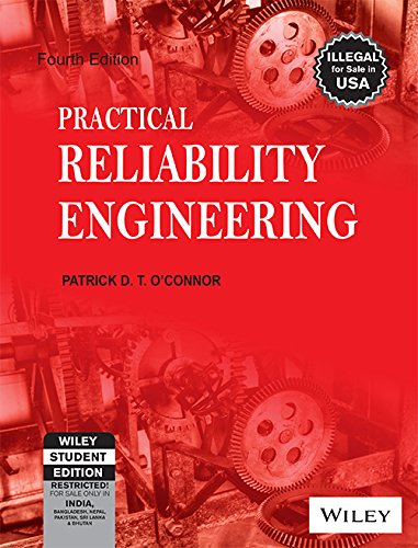 Practical Reliability Engineering, 4Th Ed: PATRICK D. T. O'CONNOR: 9788126516421: Amazon.com: Books