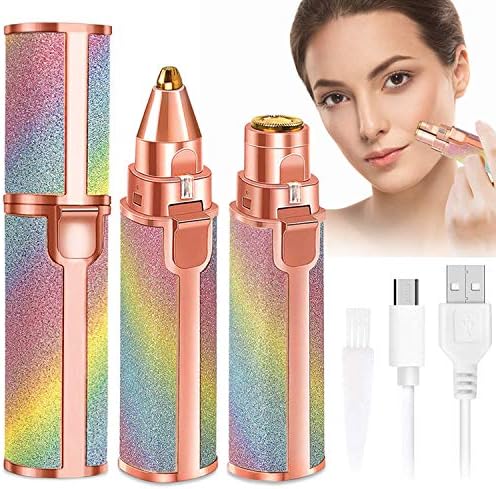 ONCHA Eyebrow Trimmer & Facial Hair Remover for Women, 2 in 1 ...