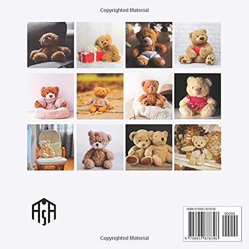 Cute Teddy Bear Calendar 2022: Wall And Desk Calendar 2022, Size 8.5" x ...