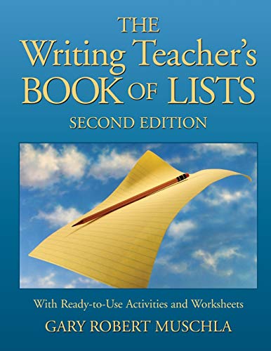 Amazon.com: The Writing Teacher's Book of Lists with Ready-to-Use ...