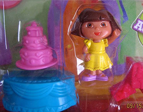 Nick Jr. DORA the Explorer LET'S GO ADVENTURE "BIRTHDAY" Playset w DORA ...