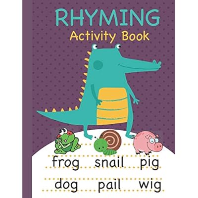 Buy Rhyming Activity Book: Rhyming Book for Preschool and Kindergarten ...