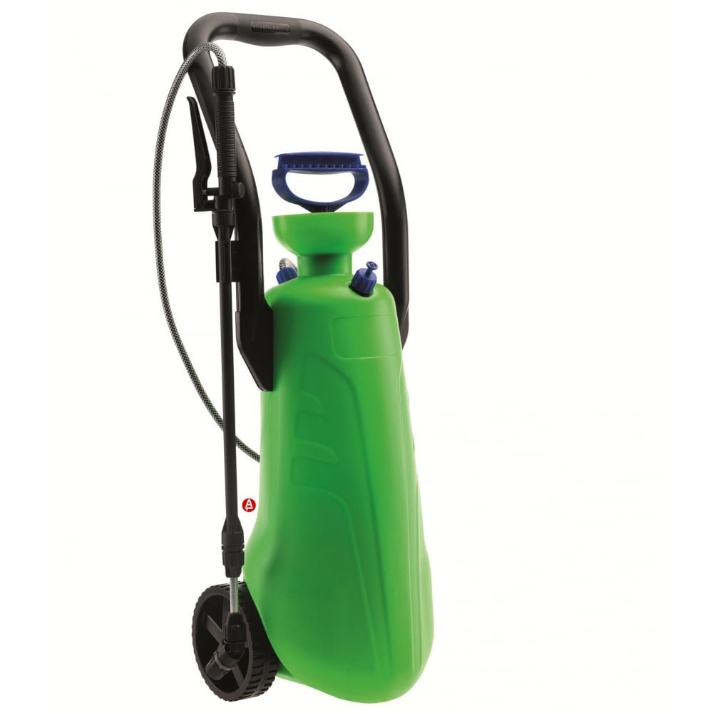 Buy Weed Killer Pressure Sprayer 15L Garden Feed Wheel Trolley Insect ...