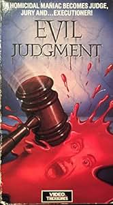 Amazon.com: Evil Judgment [VHS]: Pamela Collyer, Jack Langedijk, Walter Massey, Nanette Workman ...