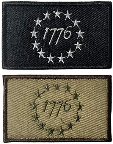 Amazon.com: Antrix 2 Pcs Tactical USA American 1776 The Declaration of ...