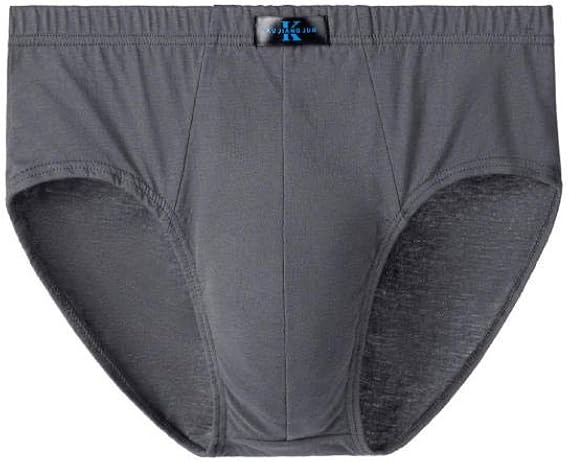 Bayrick Lot de 6 slips en coton taille haute respirant pour homme Taille moyenne et âgée: Amazon ...