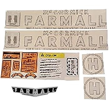 Amazon.com: Farmall H M front grill emblem: Garden & Outdoor
