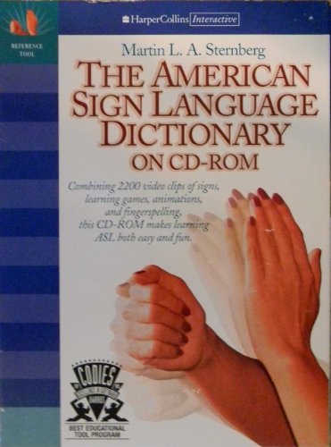 American Sign Language Dictionary on Cd-Rom: Sternberg, Martin L. A ...
