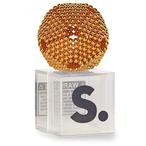 Speks Luxe Gold Set of 512 (2.5mm) Magnetic Balls - Mashable Smashable Buildable Fun Stress ...