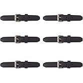 Amazon.com: FINGERINSPIRE 4 Sets Leather Sew-On Toggles Closures Black ...