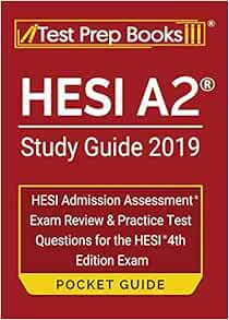 HESI A2 Study Guide 2019 Pocket Guide: HESI Admission Assessment Exam ...