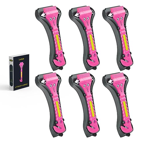 Luxtude Car Window Breaker, Glass Breaker, Window Breaker Seatbelt Cutter, Auto Car Escape Tool ...