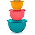 Amazon.com: Tupperware Impressions Classic 3 Bowl Food Storage Set in ...