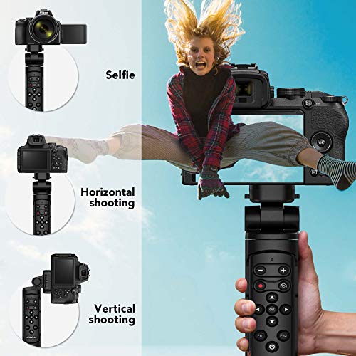 Wireless Shooting Grip and Tripod Camera Remote Control Shutter Release for Nikon COOLPIX B600 ...