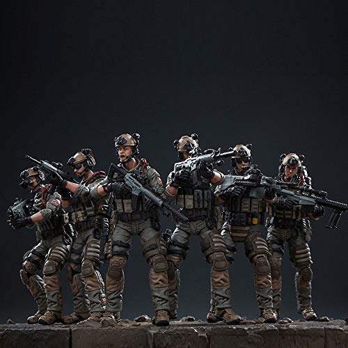 JoyToy Action Figures 4-Inch US Army Navy Seals Team Soldier Figure PVC ...