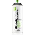 Amazon.com: Montana Cans Chalk Spray Paint, 400ml, Black, 13.5 Fl Oz ...