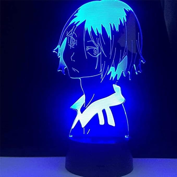 GEZHF LED Illusion Light 3D Acrylic Led Night Light Anime KENMA KOZUME ...