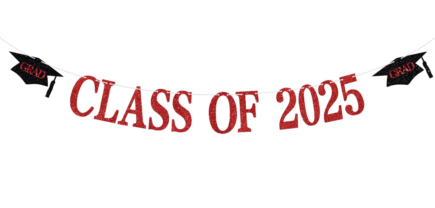Class of 2025 Banner, Congrats Grad 2025, Congratulations/You Did It ...