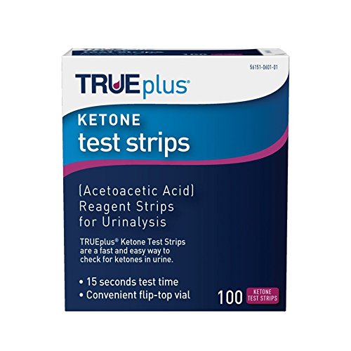 TRUEplus® Ketone Test Strips – Ideal for Low-carb dieters– Made in USA ...