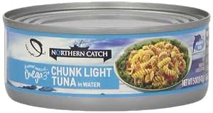 Amazon.com : Northern Catch Chunk Light Tuna in Water, 5-Ounce (Pack of ...