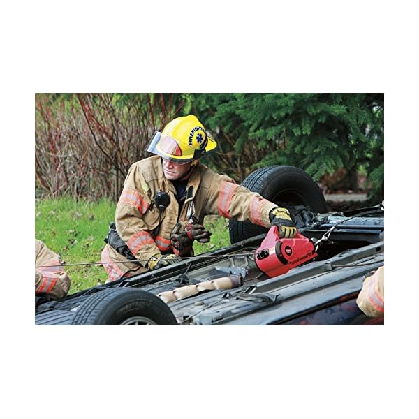 WARN 885030 PullzAll Cordless 24V DC Portable Electric Winch with Steel ...