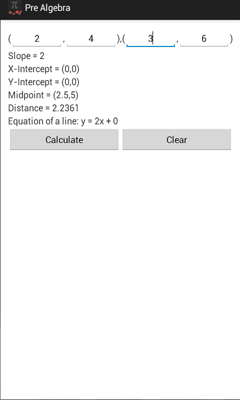 Pre-Algebra Calculator:Amazon.com:Appstore for Android
