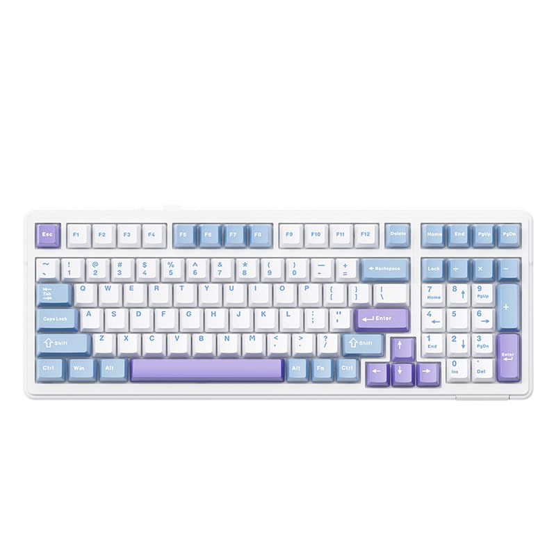 Mua x Aula F99 Mechanical Keyboard,96% Layout Gasket Mounted Hotswap ...