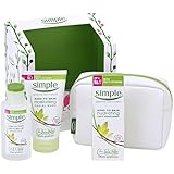 Simple Mini Regime Gift Set With Micellar Water, Moisturiser & Facial ...