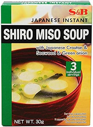 S&B Instant Soy Bean White Miso Soup, 30g price in UAE | Amazon UAE | supermarket kanbkam